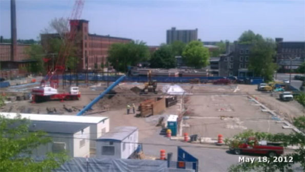 Construction progress at UMass-Lowell | American School & University