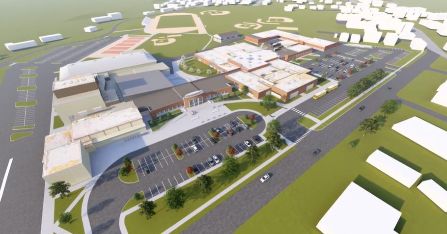 High school in St. Helens, Ore., is undergoing a $67 million renovation ...