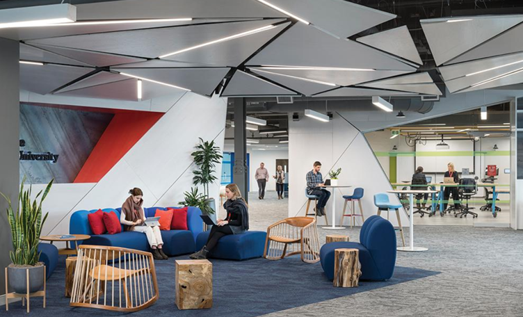 From the 2021 Educational Interiors Showcase: The Roux Institute at ...