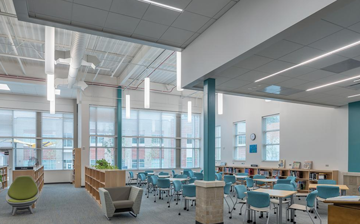 From the 2021 Architectural Portfolio: Chapel Hill High School Addition ...