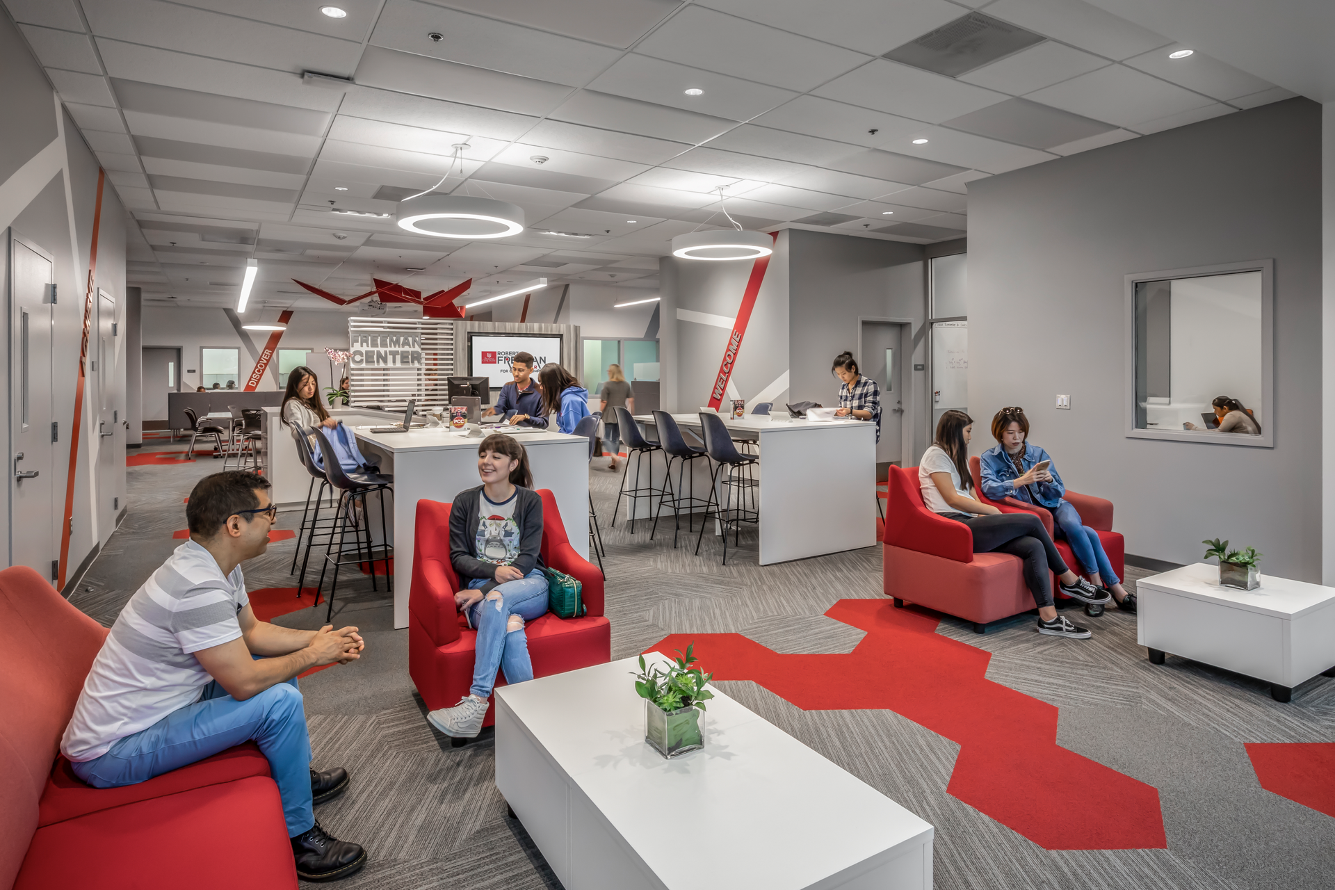 From the 2022 Educational Interiors Showcase: Robert G. Freeman Center ...