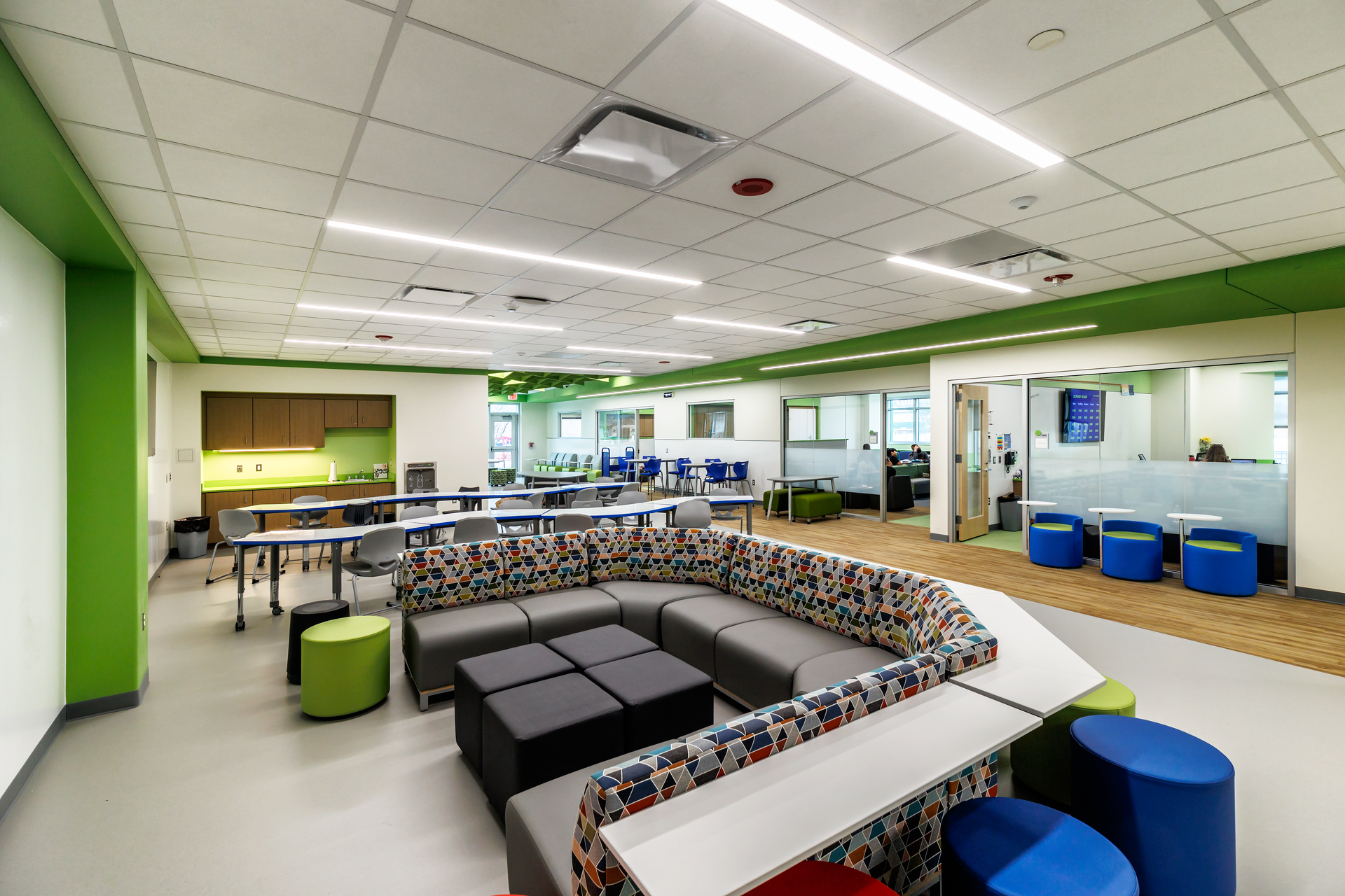 From the 2022 Educational Interiors Showcase: New Washington Elementary ...