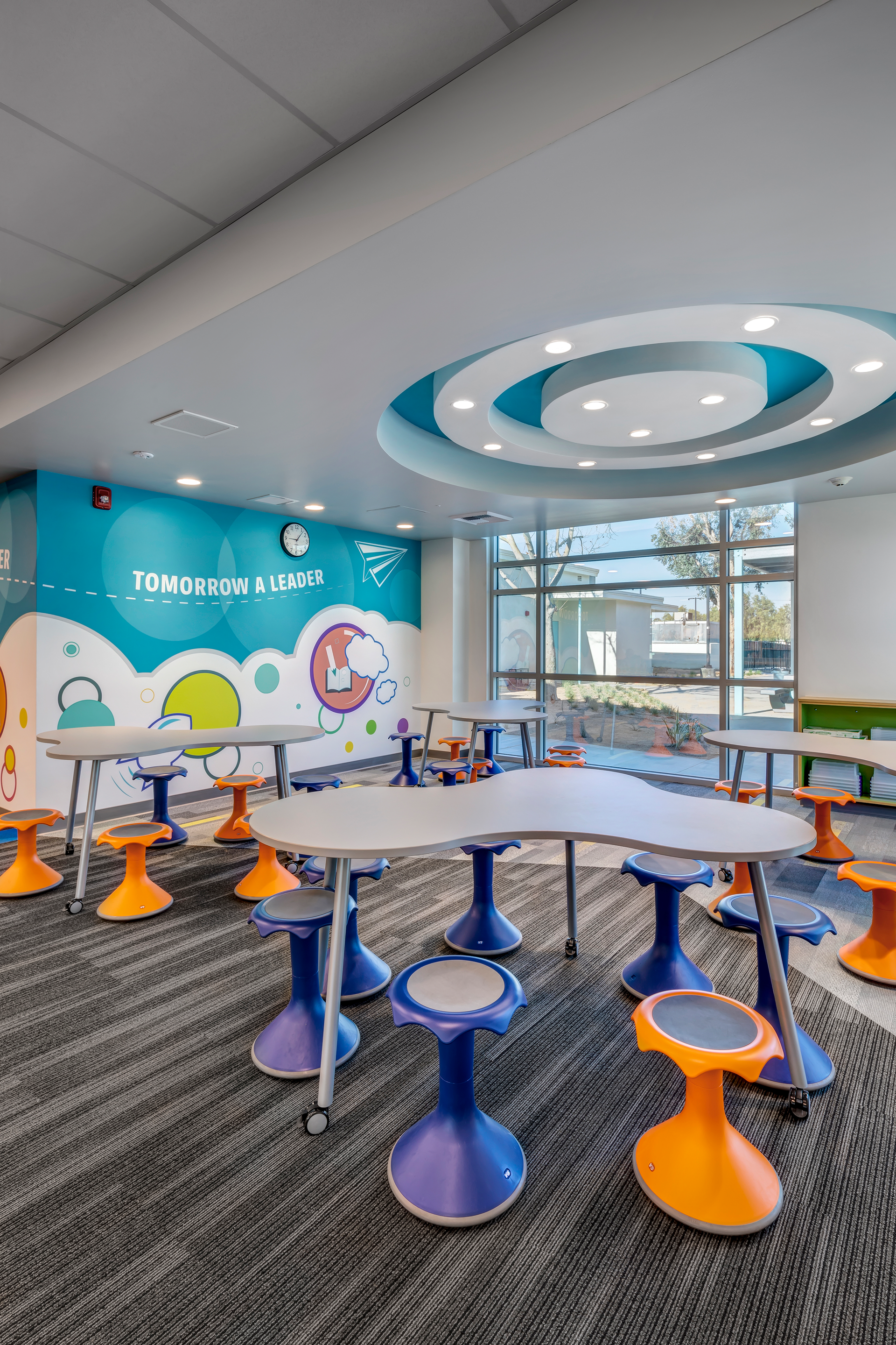 From the 2022 Educational Interiors Showcase: Ina Arbuckle Elementary ...