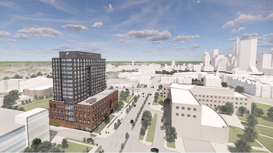 Purdue University in Indianapolis unveils renderings of planned 15 ...
